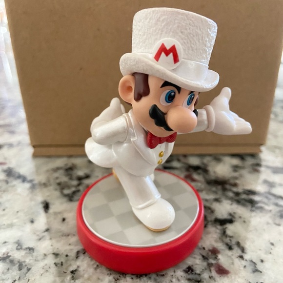 Nintendo | Toys | Nintendo Amiibo Super Mario Wedding Tux Super Mario ...